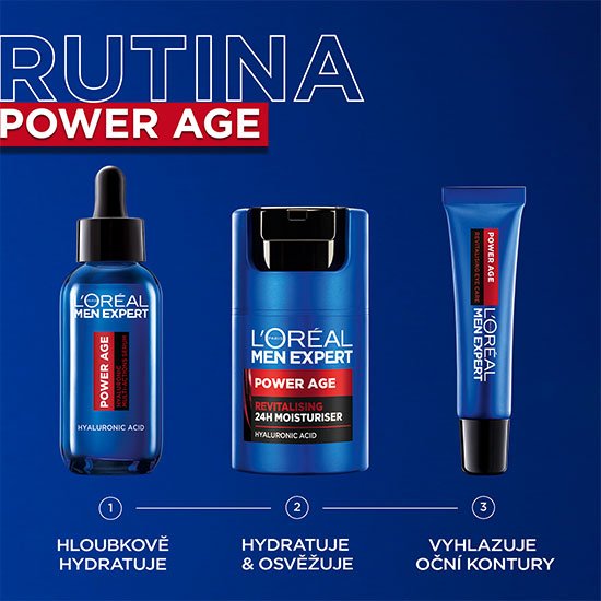 Men Expert Power Age péče o pleť Multifunkční sérum s kyselinou ...